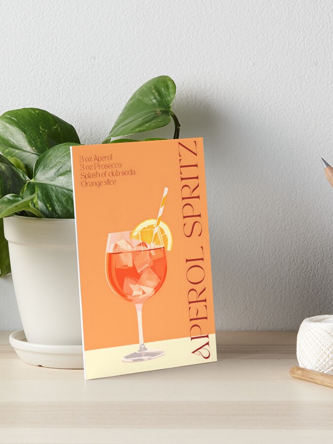 "Aperol Spritz" Art Board Print for Sale by Printable Bundle | Redbubble