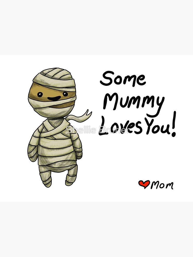 "Mummy Loves You" Sticker for Sale by N1x13 | Redbubble