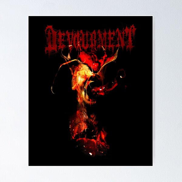 "Devourment Obscene Majesty." Poster for Sale by AlfTreutel | Redbubble