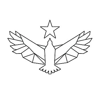 "Freestar Rangers - Black Outline" Sticker for Sale by SlugFest | Redbubble