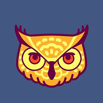 "Forest friends eagle owl" Sticker by Hayungs | Redbubble