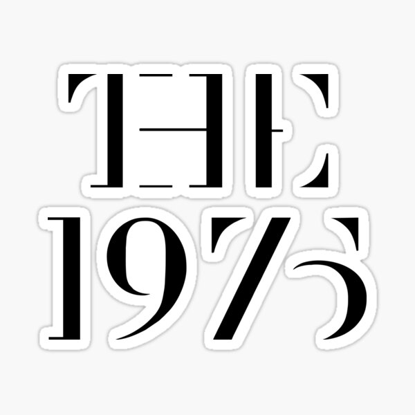 "The Good Year of 1975" Sticker for Sale by camcancam | Redbubble