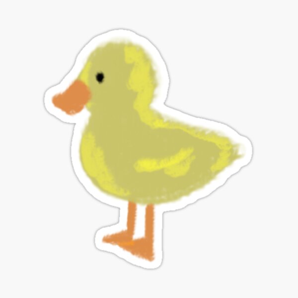 "Tiny ducky" Sticker for Sale by saz- | Redbubble