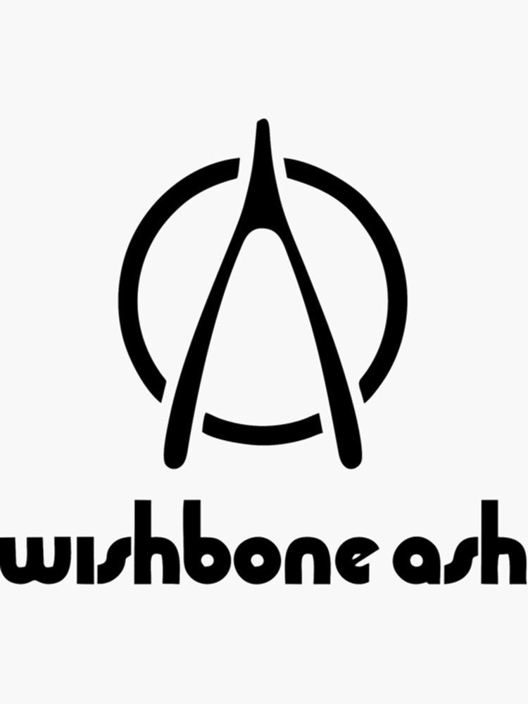 "BEST SELLING--Wishbone Ash Logo----" Sticker by BraedoCorder | Redbubble