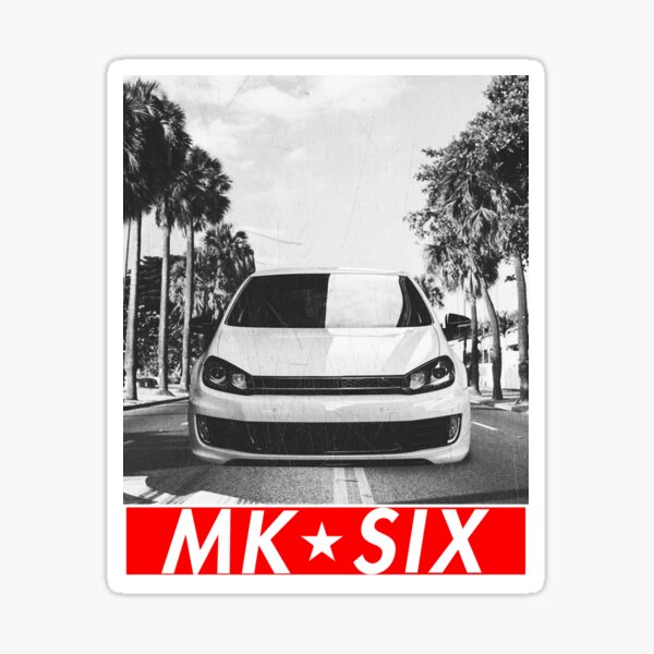Golf Mk6 Stickers | Redbubble