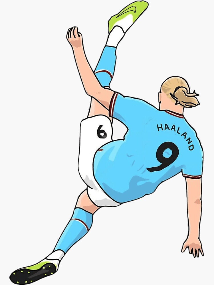 "Erling Haaland" Sticker for Sale by ailaborja-78 | Redbubble