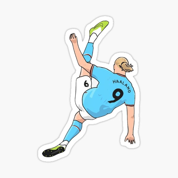"Erling Haaland" Sticker for Sale by ailaborja-78 | Redbubble
