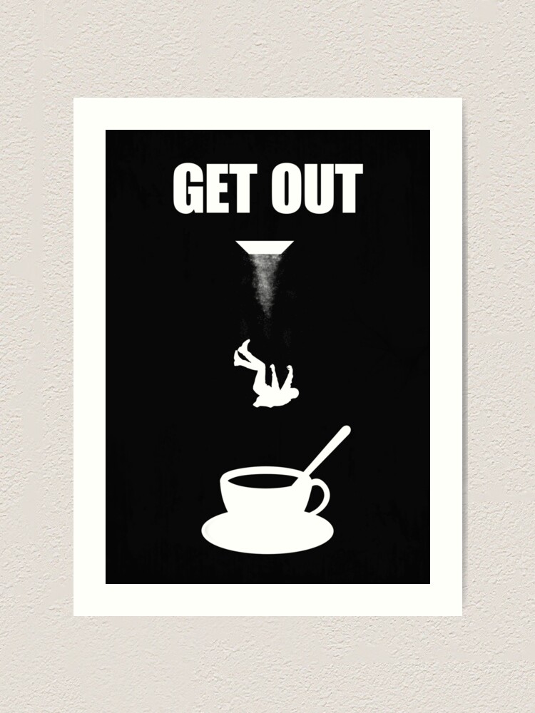 "Get Out - Minimal Movie Horror Fanart Alternative" Art Print for Sale ...
