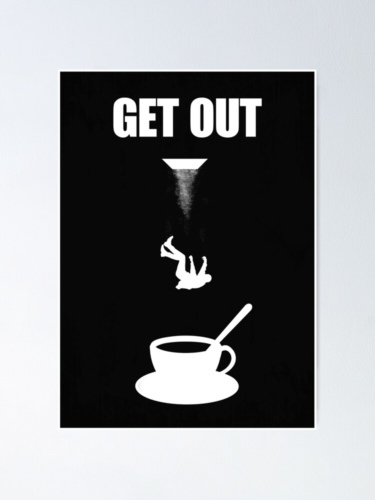 "Get Out - Minimal Movie Horror Fanart Alternative" Poster for Sale by ...