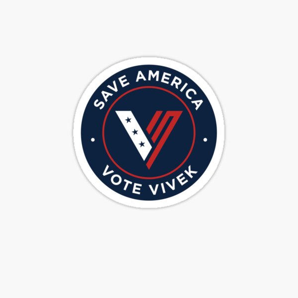 "Save America Vote Vivek For President 2024 " Sticker for Sale by ...
