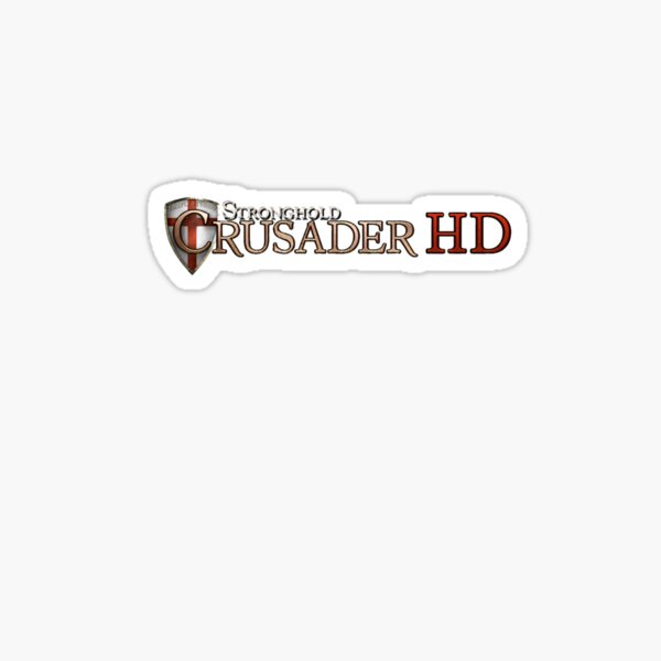 "Stronghold Crusader HD logo" Sticker for Sale by KurtisShields | Redbubble