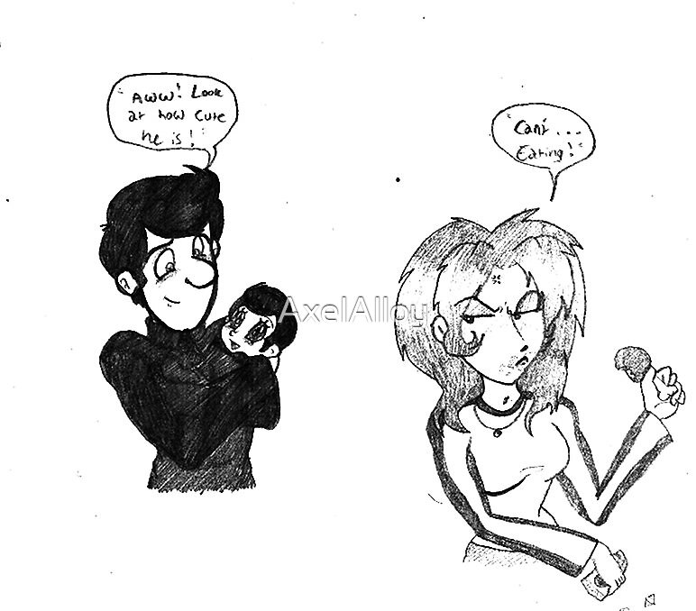 "Can't... Eating." by AxelAlloy | Redbubble