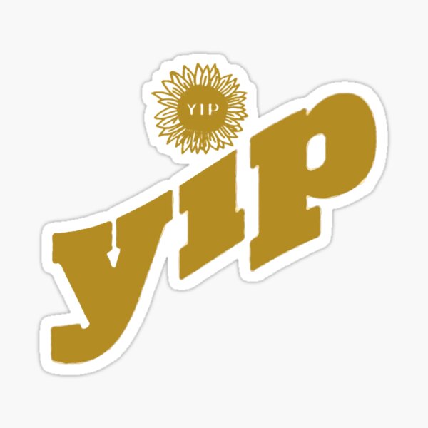 "yip" Sticker for Sale by qzybri | Redbubble