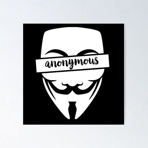 "anonymous hacker rebel system internet" Poster for Sale by untagged ...