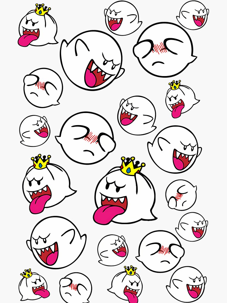 "King Boo Swarm " Sticker for Sale by yzbcjprwjx2 | Redbubble