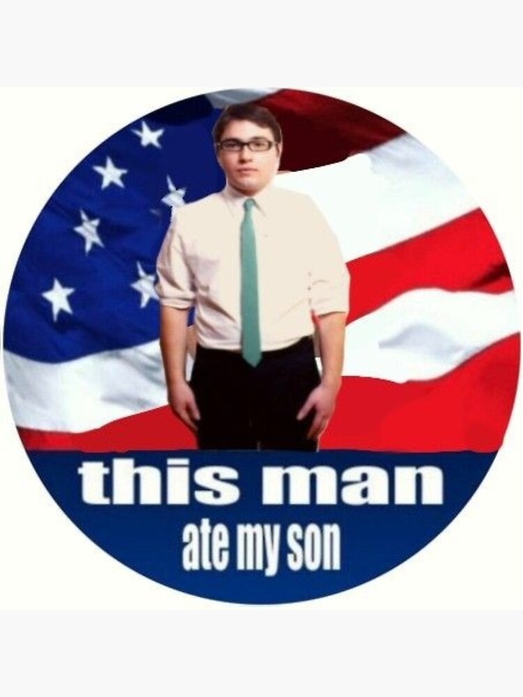 "andrew ate my son" Sticker for Sale by motsyaku | Redbubble