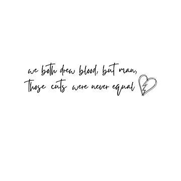 "the grudge lyric" Sticker for Sale by stickersxbecca | Redbubble