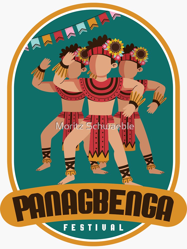"Panagbenga Festival - Philippines" Sticker for Sale by Moritz Schwäble | Redbubble