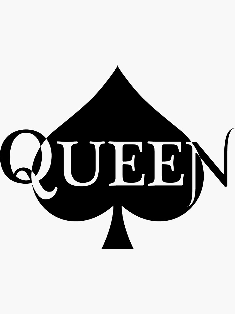 "Queen of spades" Sticker for Sale by Raypemb | Redbubble