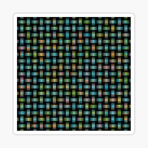 "Weave - 7217" Sticker for Sale by MyEyesArtWork | Redbubble