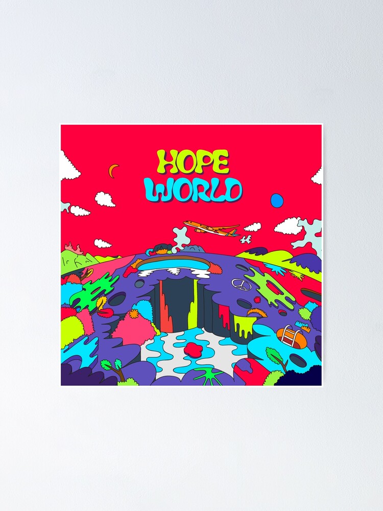 "J-hope Hope World mixtape" Poster by KatieSaunders00 | Redbubble