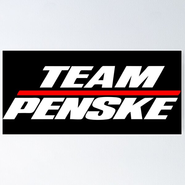 "team penske" Poster for Sale by ardaa9802 | Redbubble