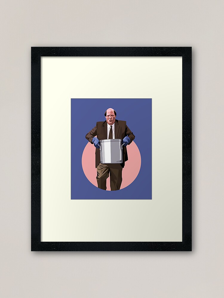 "The Office Kevin Chilli" Framed Art Print for Sale by etherclothing ...