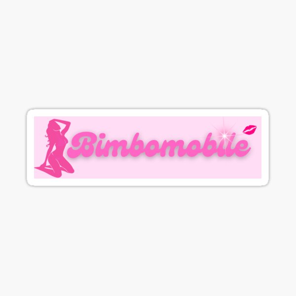 "Bimbomobile bumper sticker design" Sticker for Sale by happi333 ...