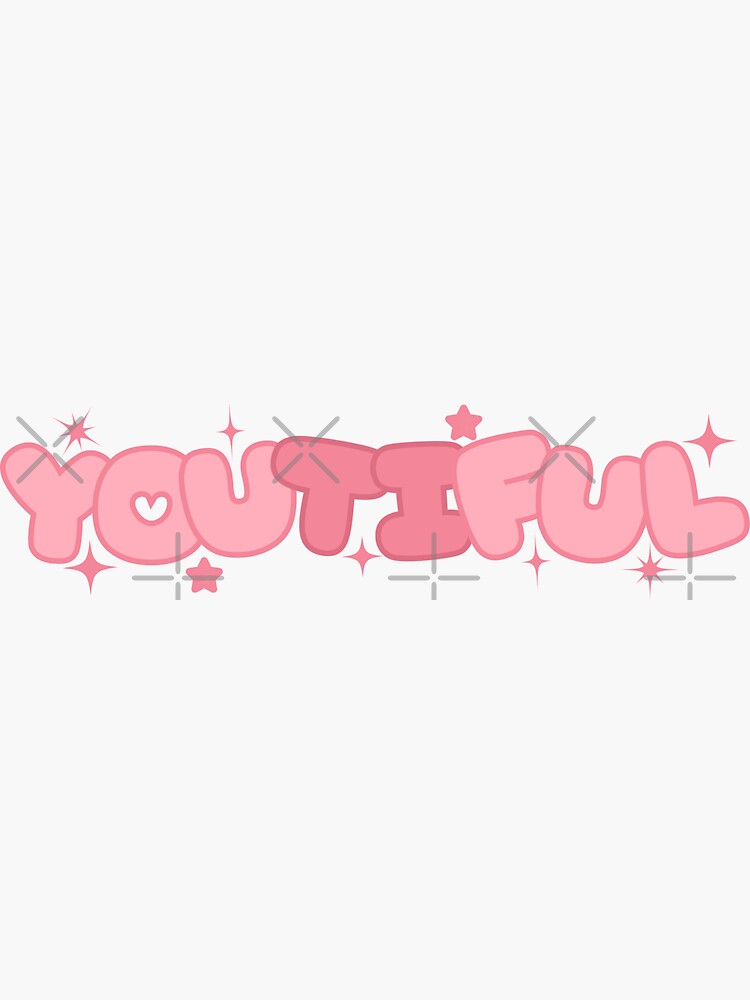 "stray kids youtiful " Sticker for Sale by myskzhaven | Redbubble