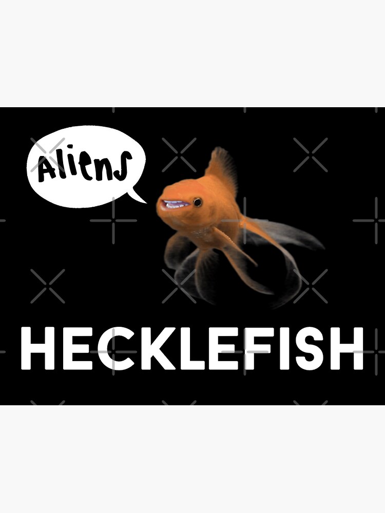 "Hecklefish" Sticker for Sale by Daviscoatings | Redbubble