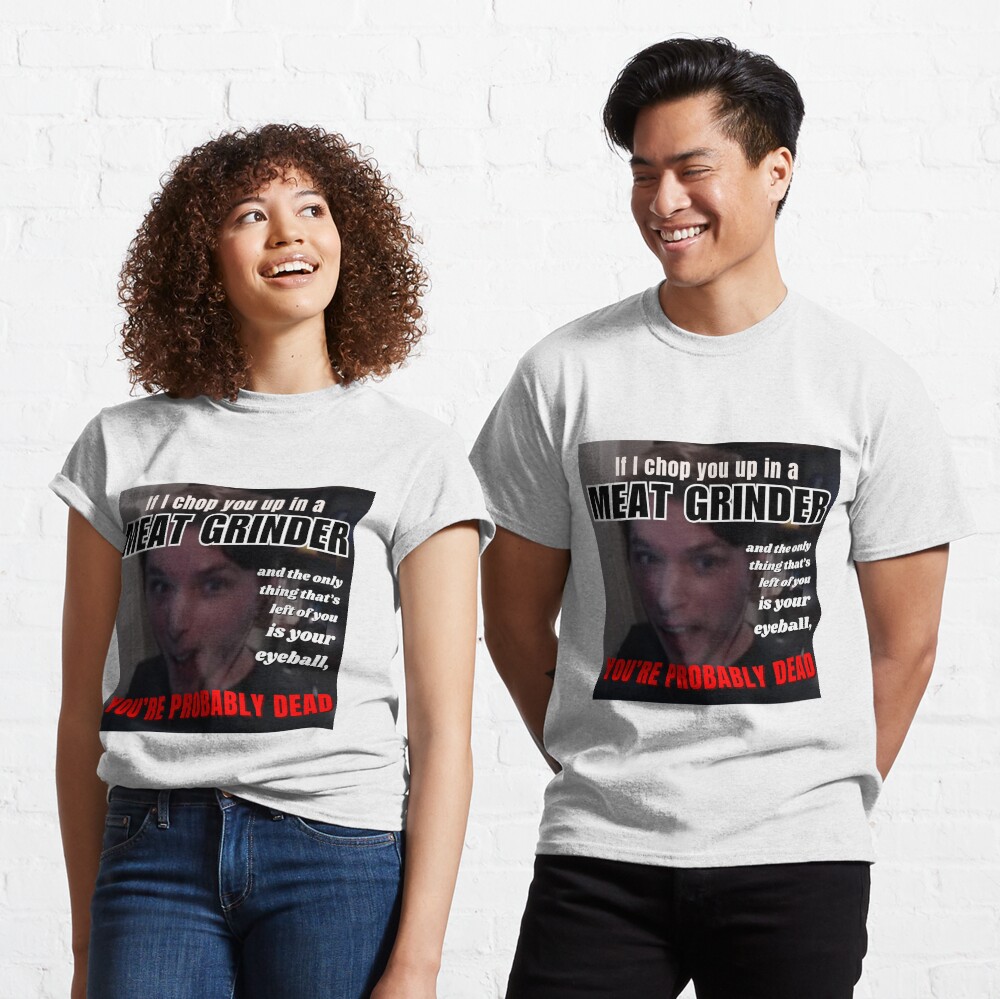 "Jerma985 MEAT GRINDER INCIDENT" Sticker for Sale by nbcryptid | Redbubble