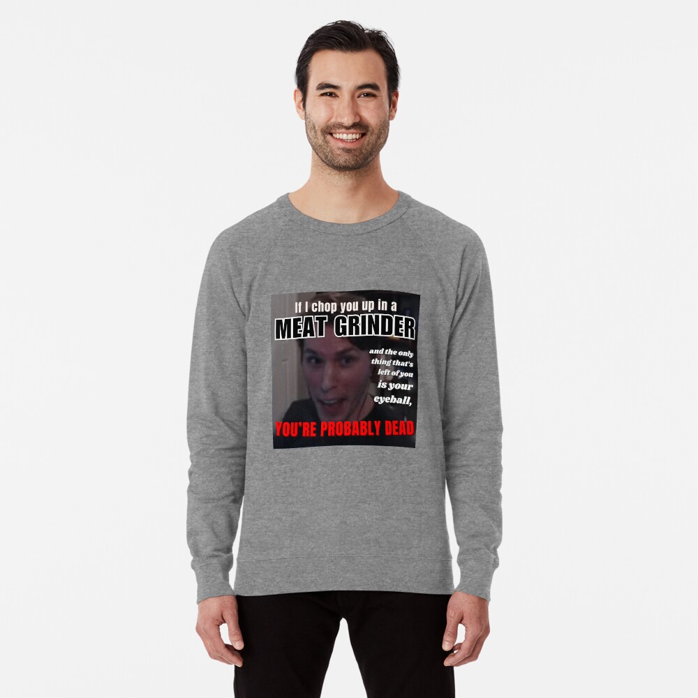 "Jerma985 MEAT GRINDER INCIDENT" Sticker for Sale by nbcryptid | Redbubble