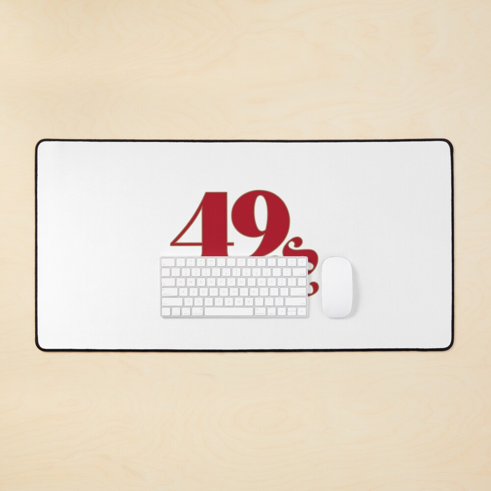 "49ers " Sticker for Sale by JackelineAdams | Redbubble