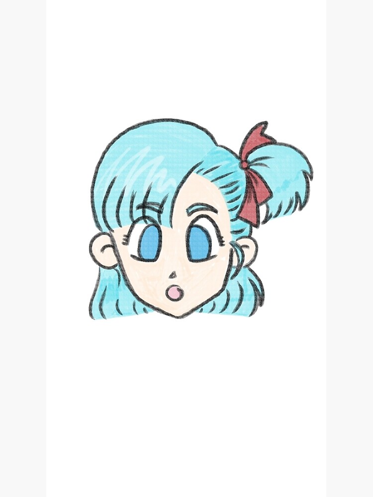 "Bulma Chibi" Art Print by donnatinsley | Redbubble