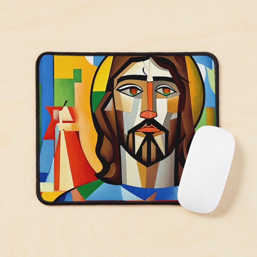 "Cubism Jesus Christ" Poster for Sale by Tetsuya-Yui | Redbubble