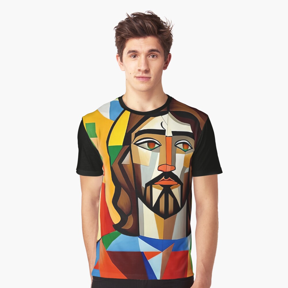 "Cubism Jesus Christ" Poster for Sale by Tetsuya-Yui | Redbubble