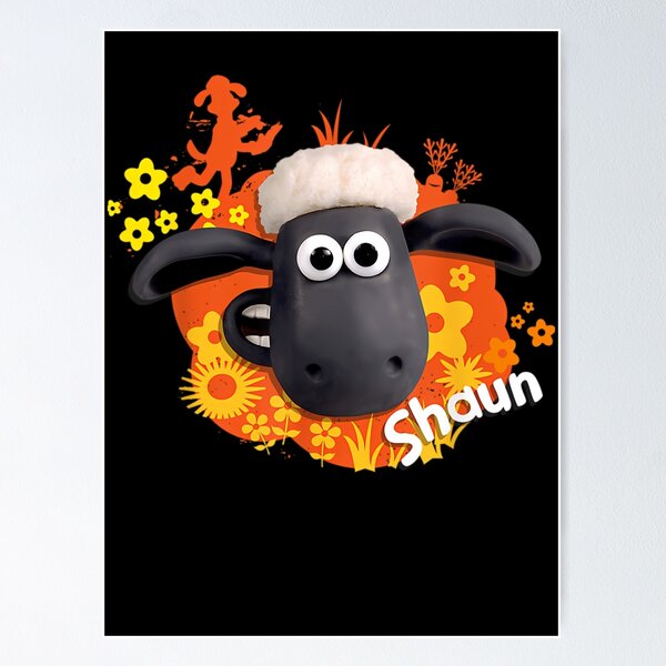"Shaun the Sheep" Poster for Sale by dromeusLarsen94 | Redbubble