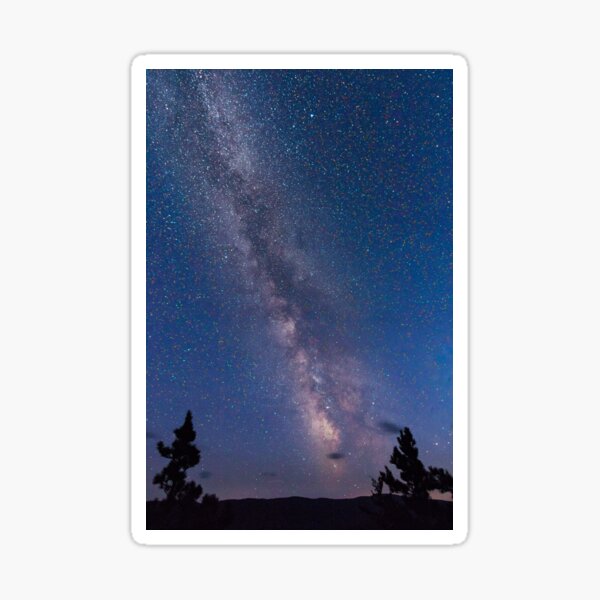 "Milky Way Galaxy" Sticker by yellocoyote | Redbubble