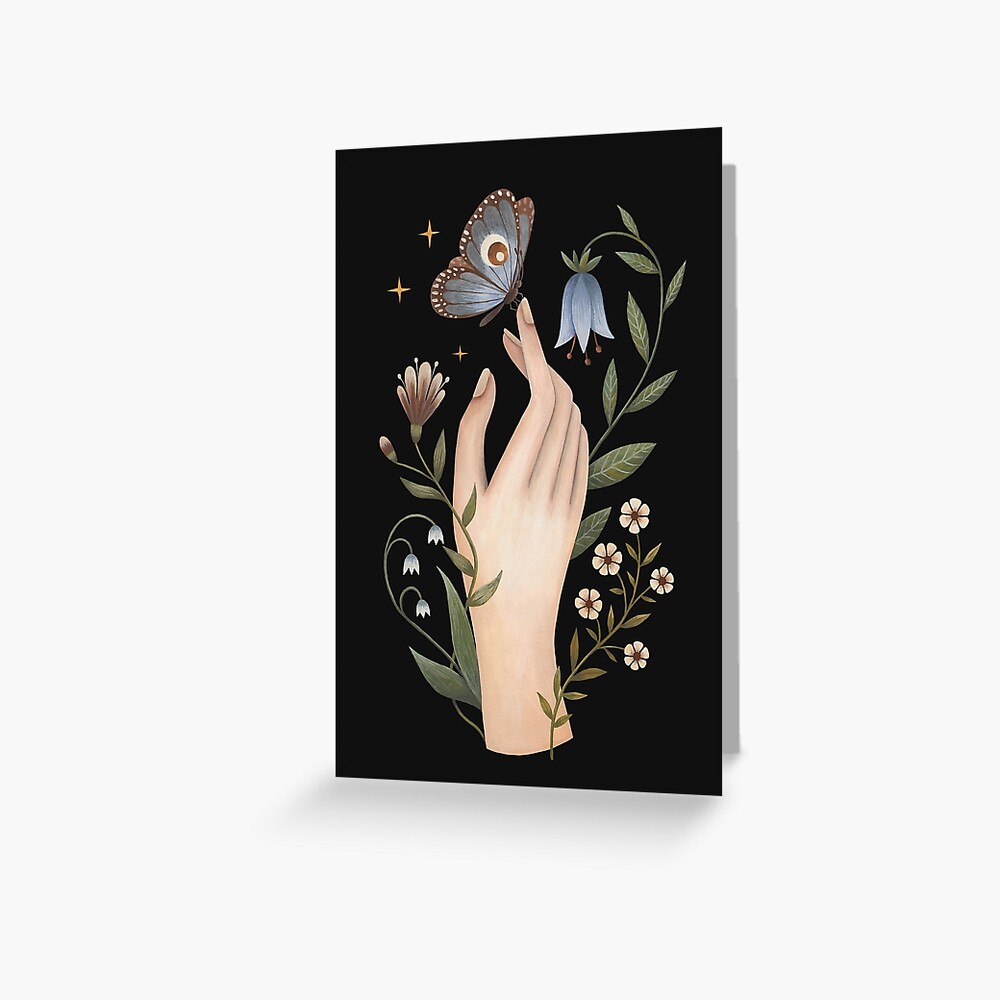 "Gentle touch" Greeting Card for Sale by Laorel | Redbubble