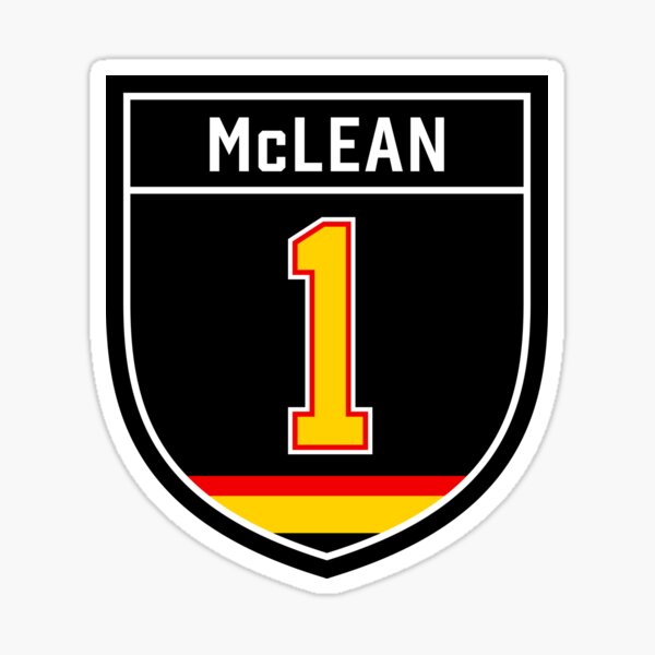 "McLean #1 emblem" Sticker for Sale by Tarroi | Redbubble