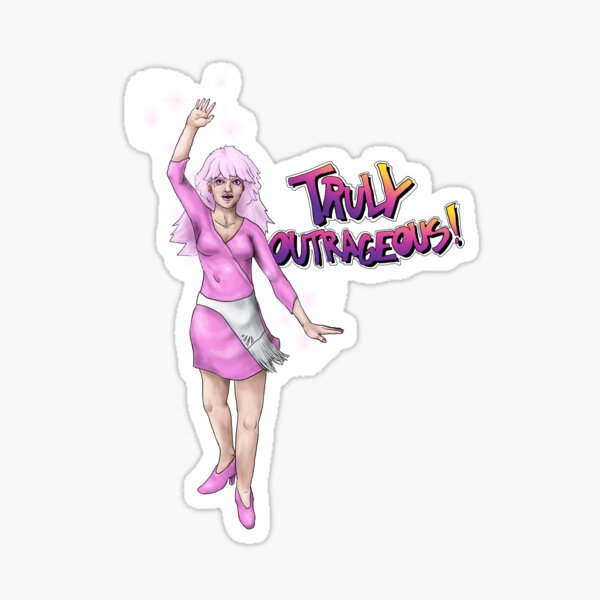 "Truly Outrageous!" Sticker by Quadpooch | Redbubble
