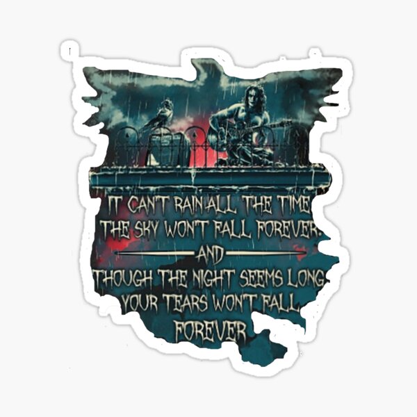 "The Crow" Sticker by CrazyAsianAiko | Redbubble