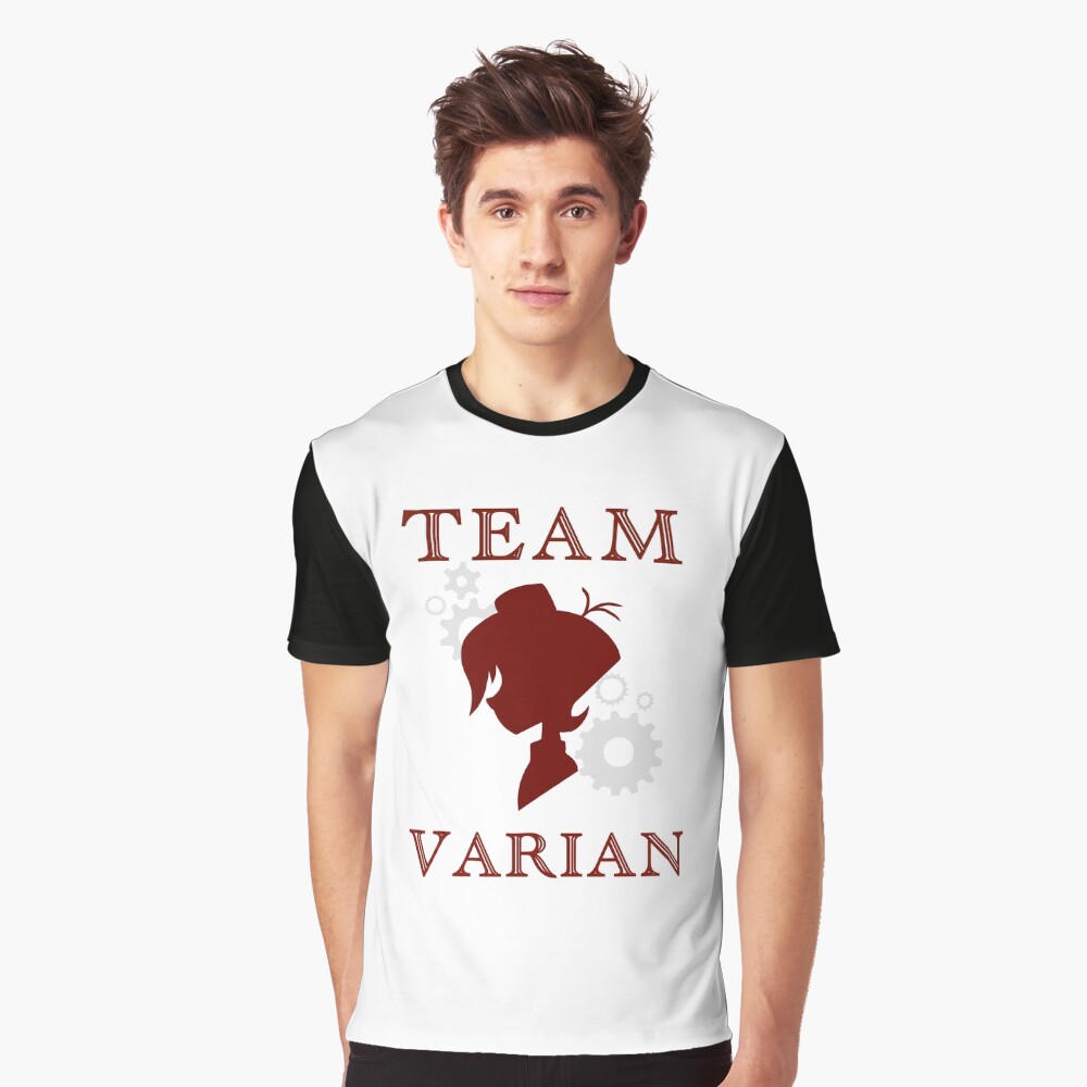 "TEAM VARIAN" Sticker for Sale by eisley-vann | Redbubble