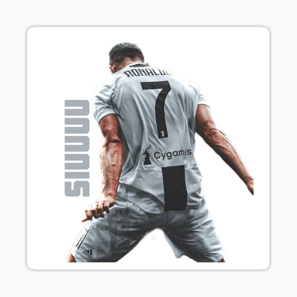"SIUUUU" Sticker for Sale by Nikos Tsomp | Redbubble