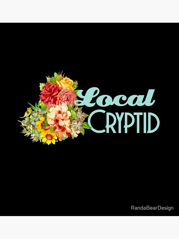 "Local Cryptid" Poster for Sale by RandaBearDesign | Redbubble