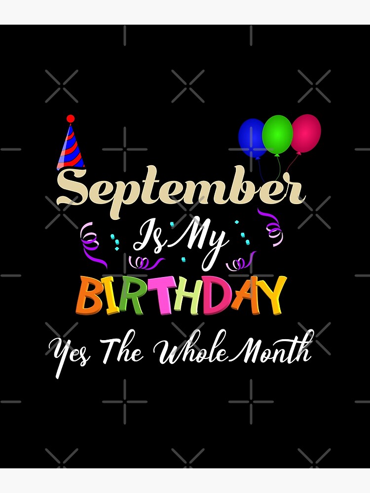 September Birthday Banner