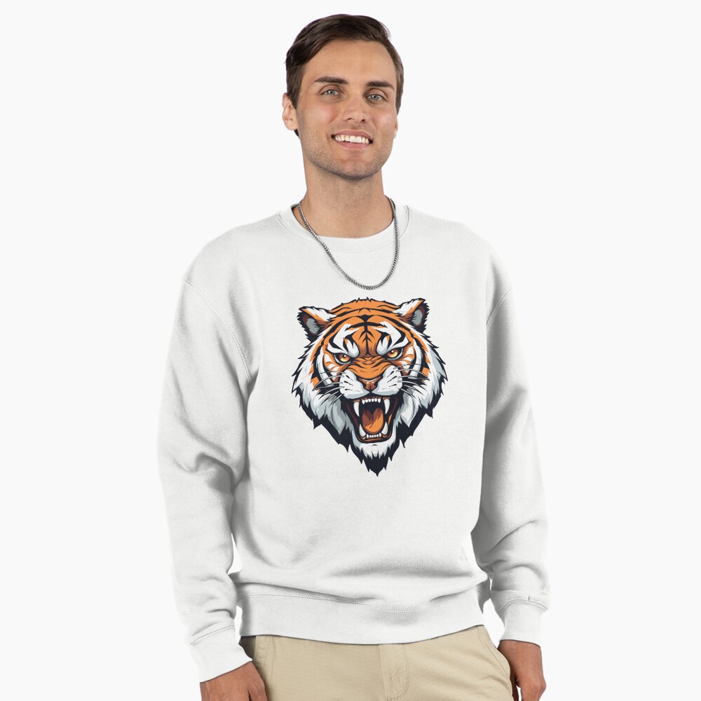 "Bengal Tiger Head Vector Illustration" Sticker for Sale by ...
