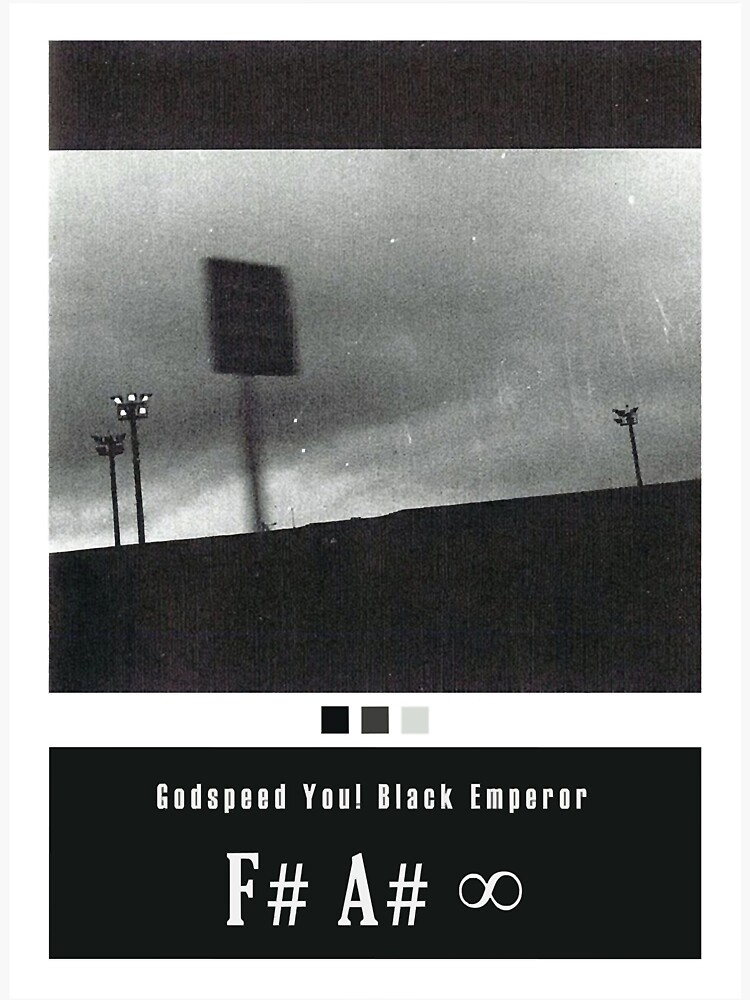 "Godspeed You! Black Emperor FA Infinity" Sticker for Sale by ...