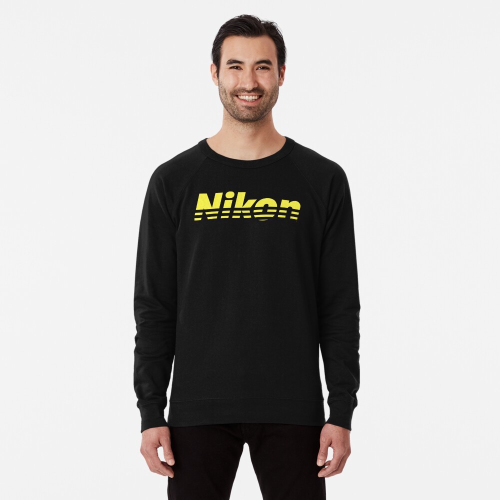"Nikon Yellow Logo " Sticker for Sale by ZellaNolan | Redbubble