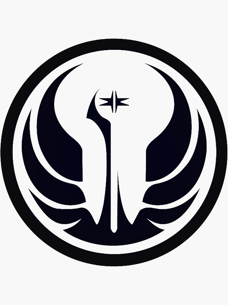 "Old Republic Logo" Sticker for Sale by ZellaNolan | Redbubble
